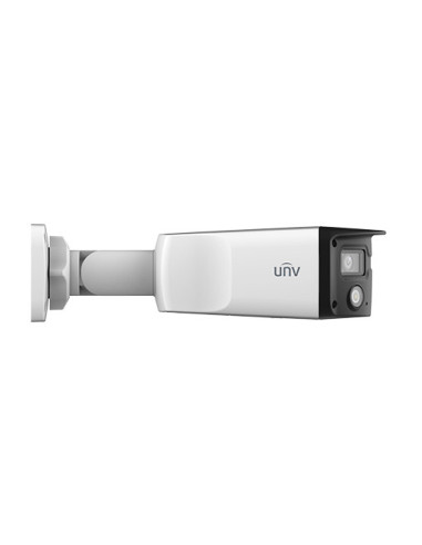 UNV - Ultra H.265 -P3- 4MP Dual-Lens ColorHunter 160-Degree Wide Angle Fixed Bullet Camera