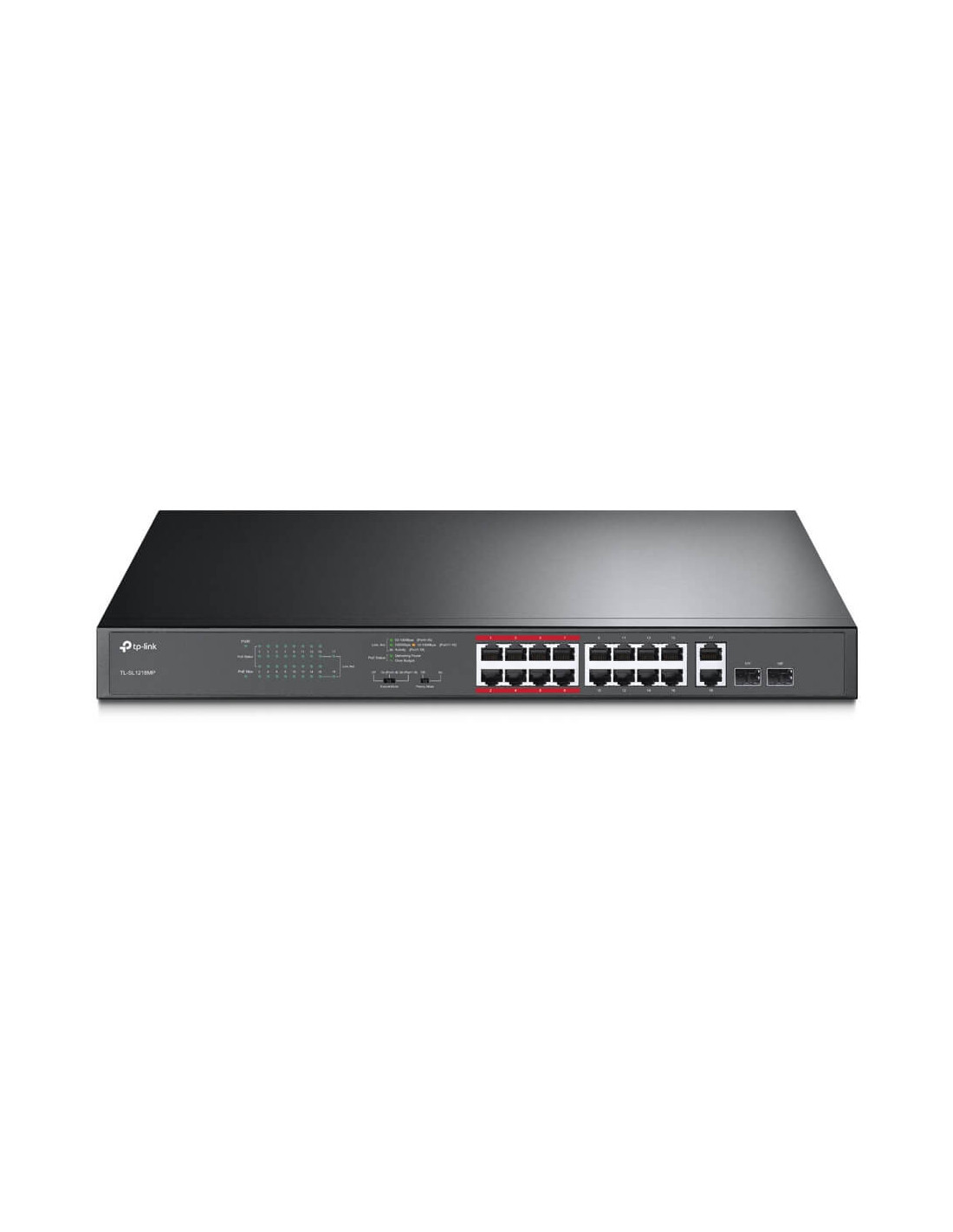 TP-Link 16-Port PoE+ - MiRO Distribution