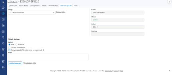 Quick Configuration Guide: Cambium Cnmatrix switch - MiRO