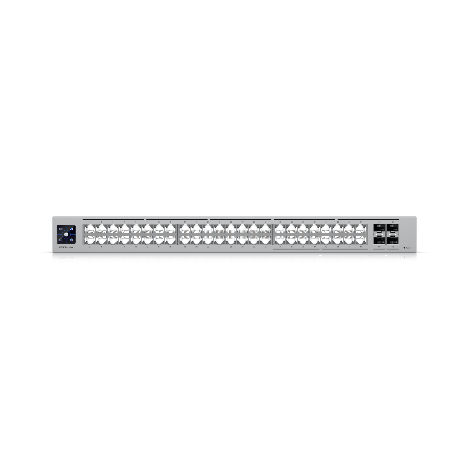 Ubiquiti's UniFi Pro Max Switches featurong Etherlighting™ technology ...